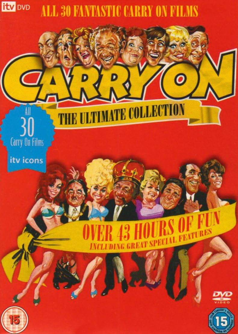 Carry on - Complete Box Set [30 Discs] [DVD]: Amazon.co.uk: Carry on ...