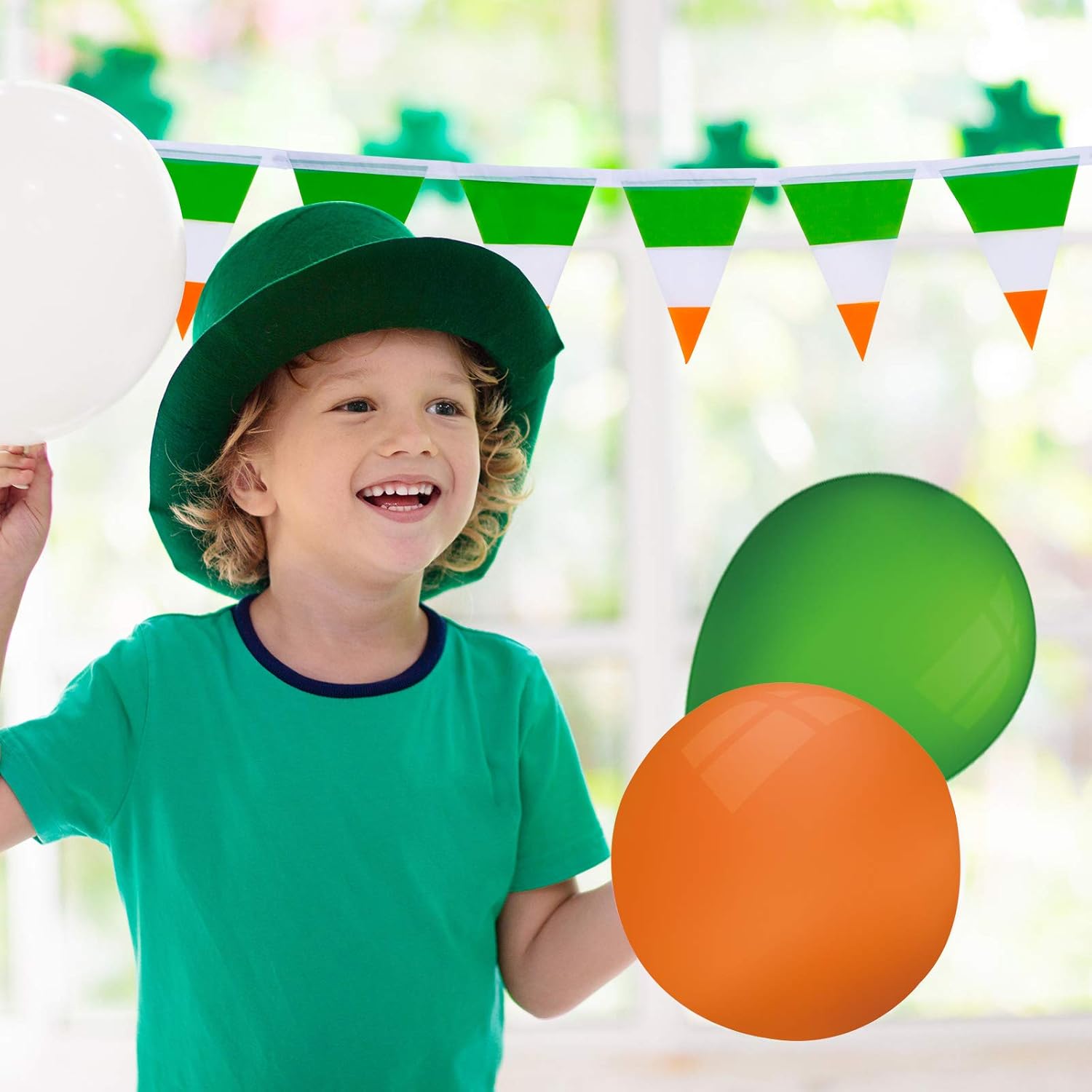 Whaline Ireland Flags Irish String Flag Banner Irish Pennant Banner ...