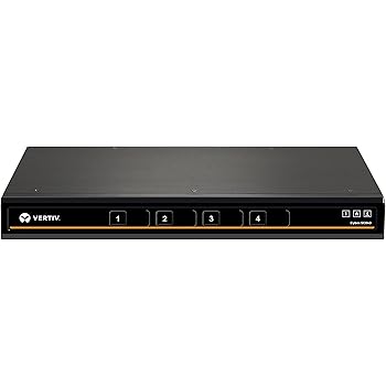 Amazon.com: Vertiv Cybex Secure 4K UHD KVM 4-Port DVI-I DH NIAP EAL4 ...