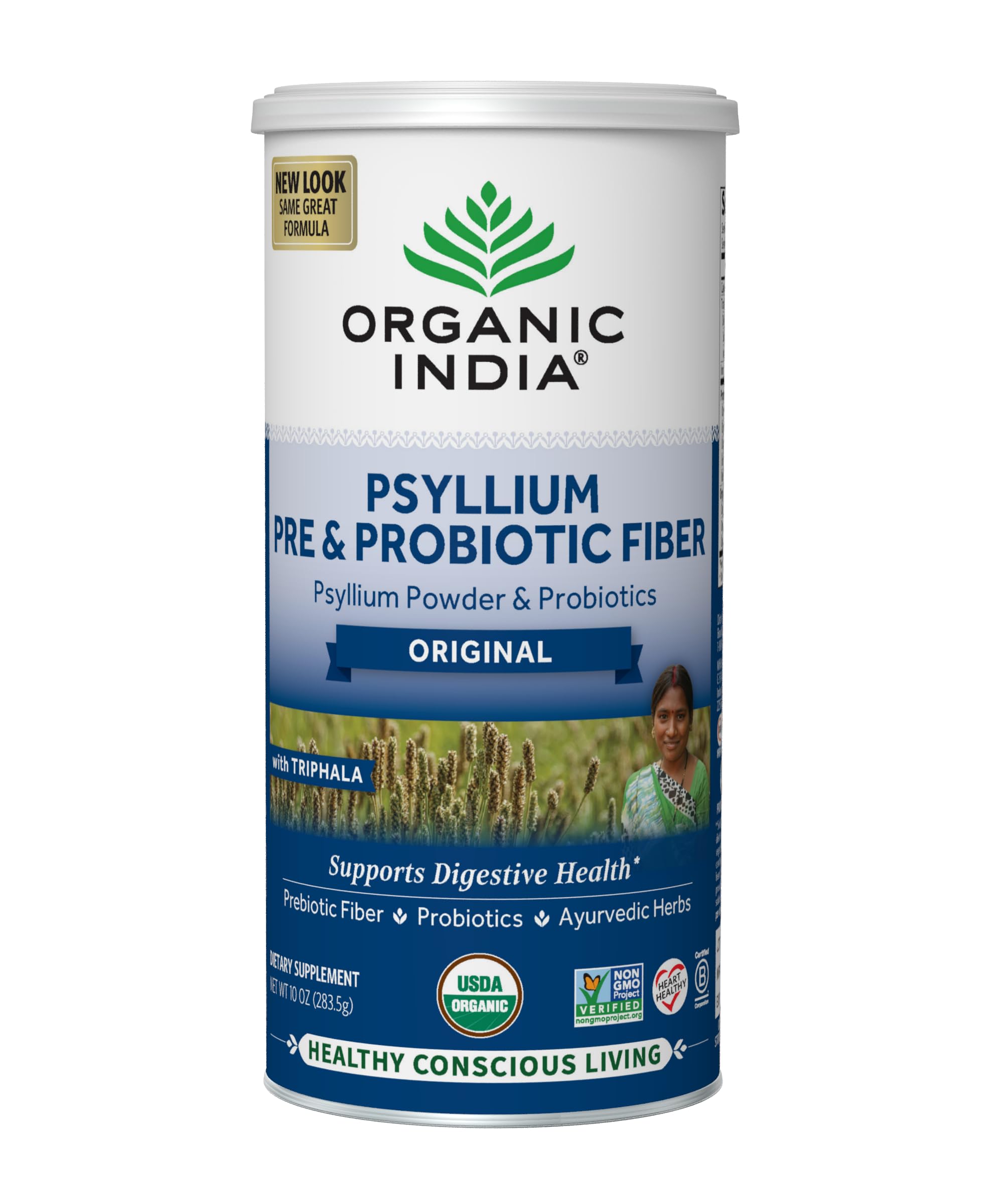 Mua ORGANIC INDIA Psyllium Husk Pre & Probiotic Fiber - Psyllium Husk ...