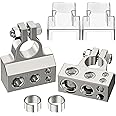 Amazon.com: COROTC Battery Terminals, 0/4/8/10 Gauge AWG Positive Negative Battery Terminal ...