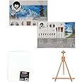 Amazon.com: Bob Ross Master Artist Oil Paint Set Bundle with Wood ...