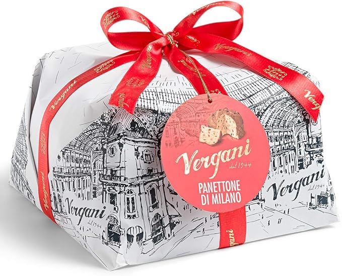 Vergani - Panettone Traditional Milanese 'Le Antiche Ricette' - 1kg ...