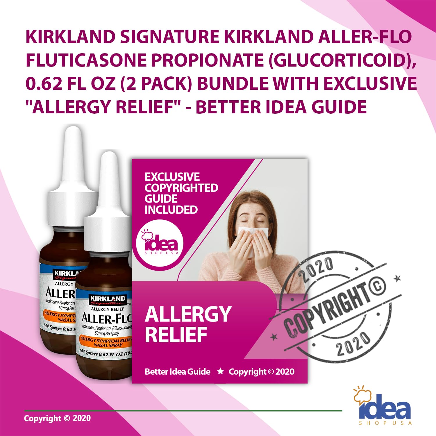 Mua Aller-Flo Fluticasone Propionate (Glucocorticoid) 50 mcg Compatible ...