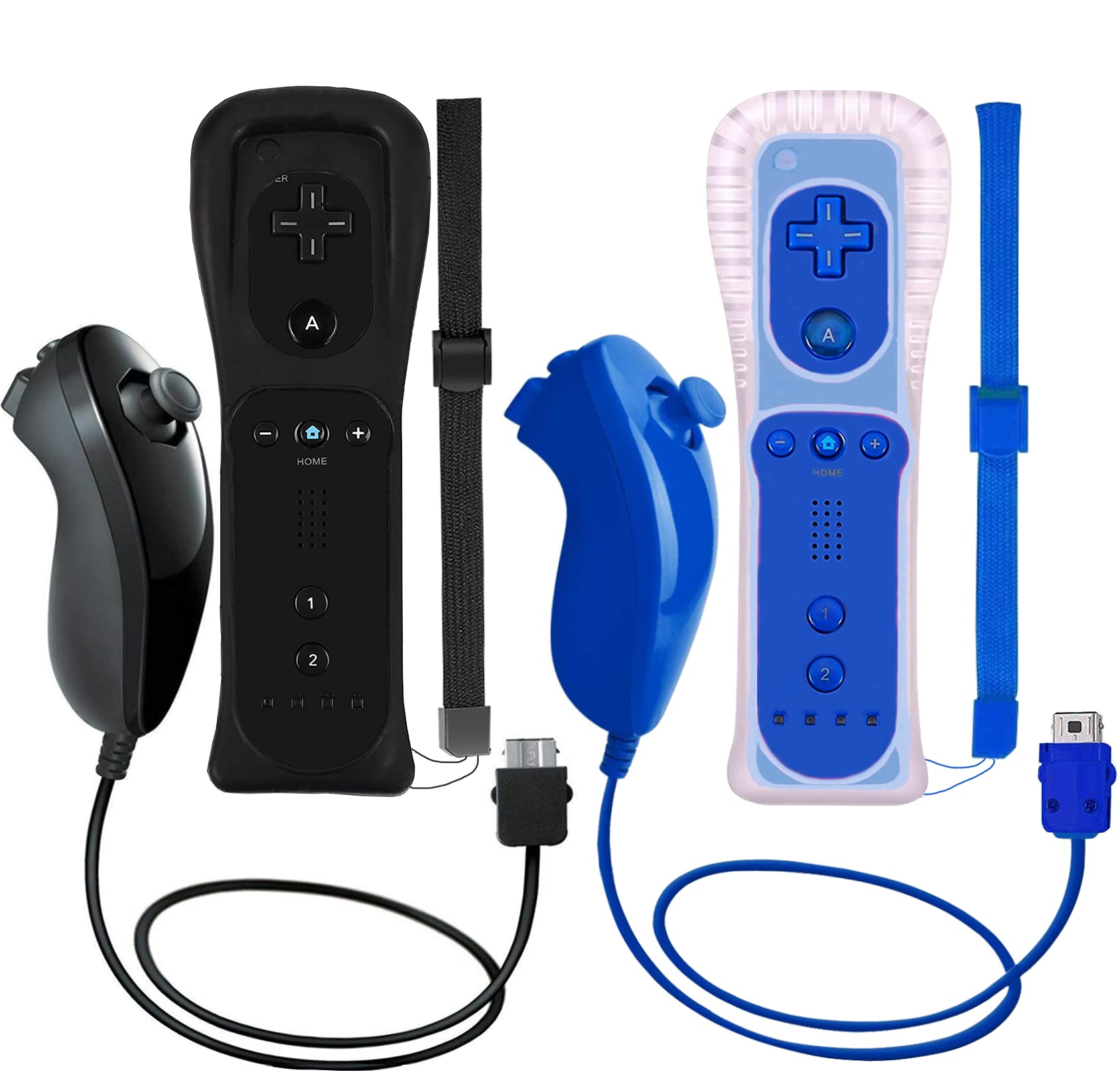 Mua ZeroStory 2 Packs Wireless Controller and Nunchuck for Wii and Wii ...