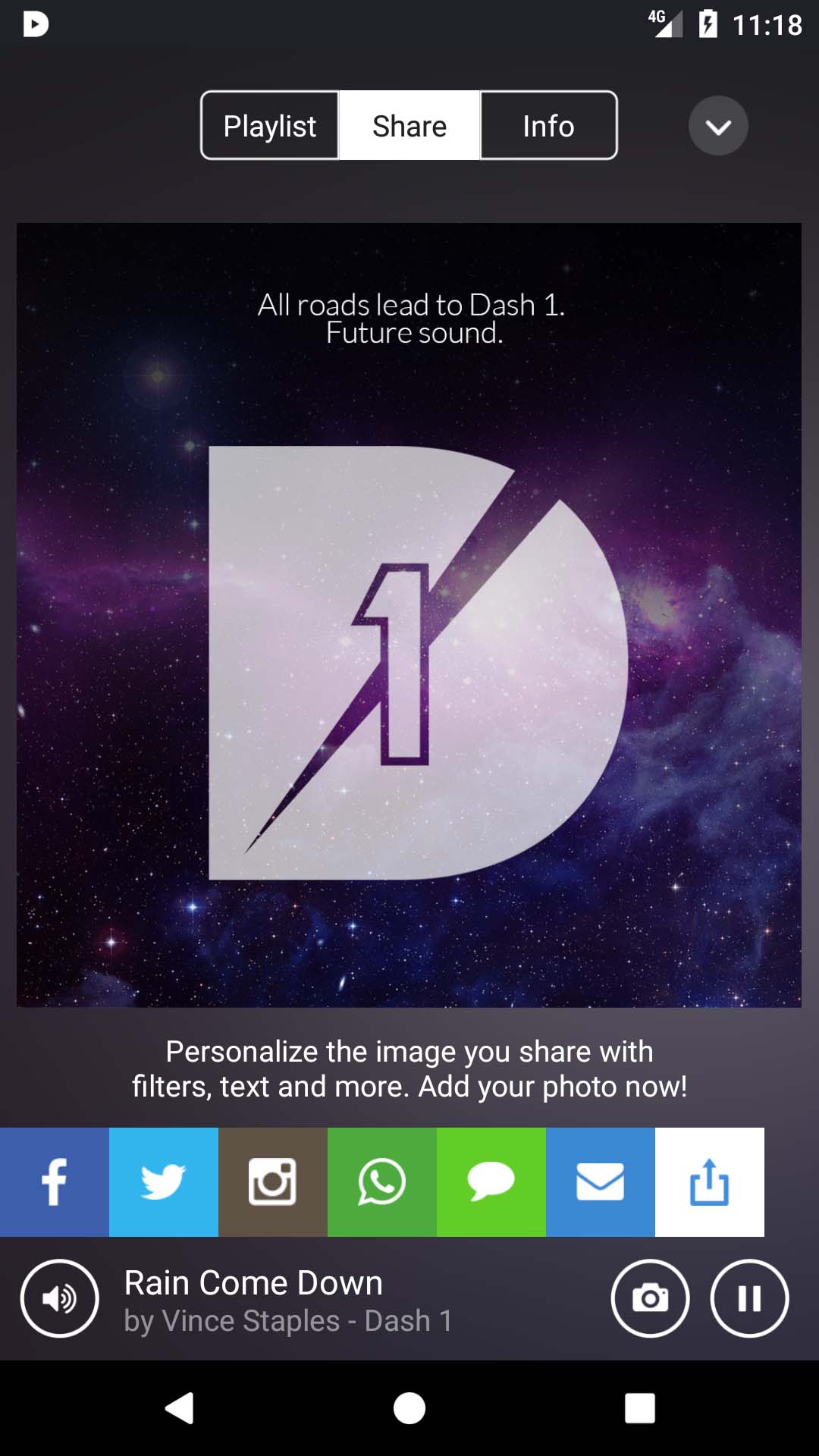 Amazon.com: Dash Radio- Free Music, No Ads: Appstore for Android