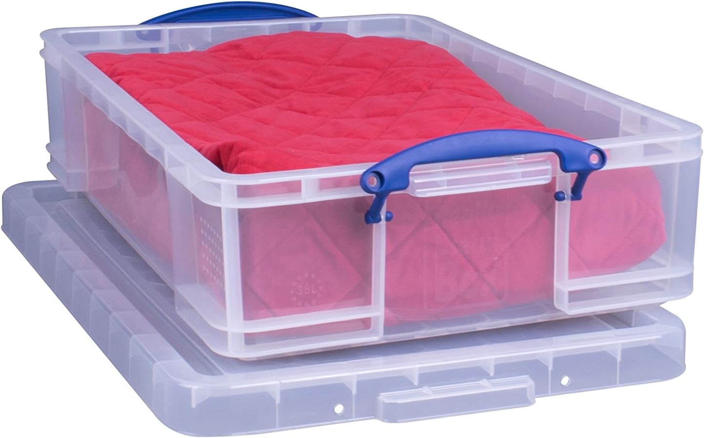 Really Useful Box 33 Litre Clear &Useful Box 4 Litre Office Storage Box ...