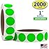Amazon.com : Yellow Round Color Coding Inventory Labeling Dot Labels ...