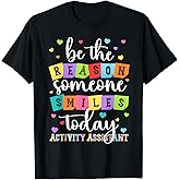 Amazon.com: Activity Assistant Appreciation Week Black Men's Adult ...
