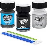 Amazon.com: ScratchesHappen Exact-Match Touch Up Paint Kit - Crystal Black Pearl (NH-731P) for ...