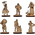 Amazon.com: RPG Miniatures Medieval Townsfolk Figures Collection Set of ...