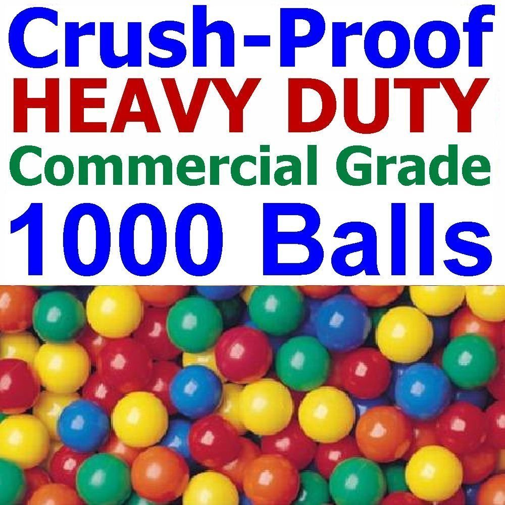 Mua 1000 pcs Commercial Grade Heavy Duty Crush-Proof Plastic Ball Pit ...