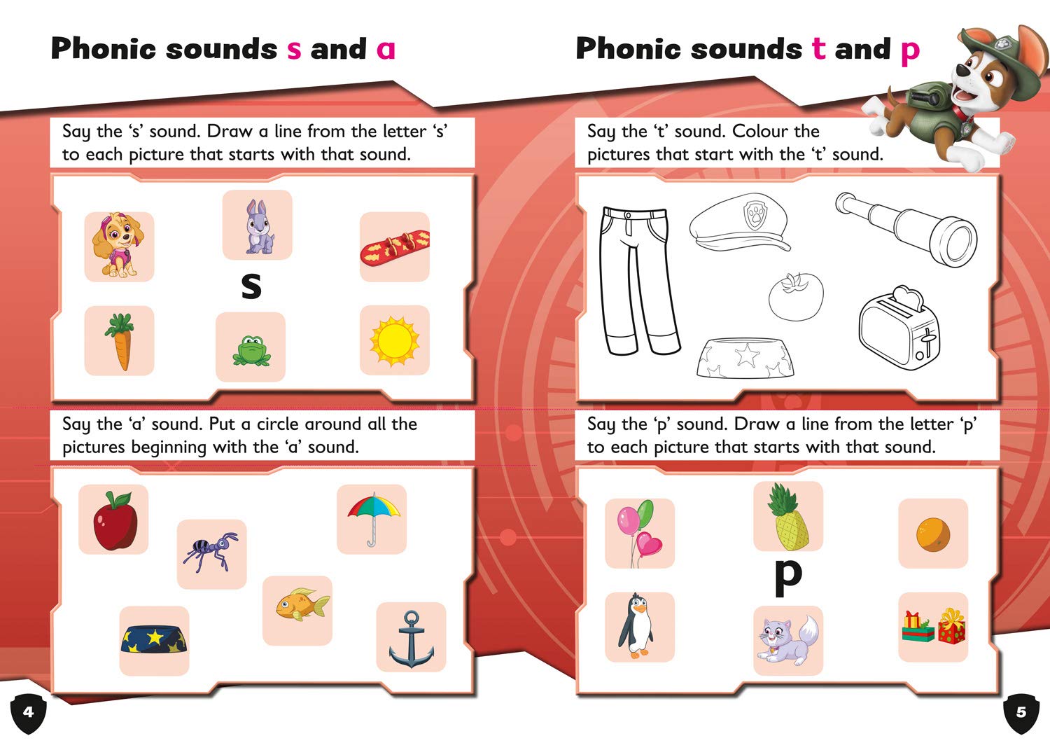 Mua Paw Patrol First Phonics Activity Book: Get ready for school with ...