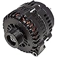 Amazon.com: A-Team Performance - GM AD244 Style High Output 220 Amp Alternator Black ...