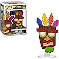 Amazon.com: Funko Pop Games: Crash Bandicoot - Aku Aku Collectible ...