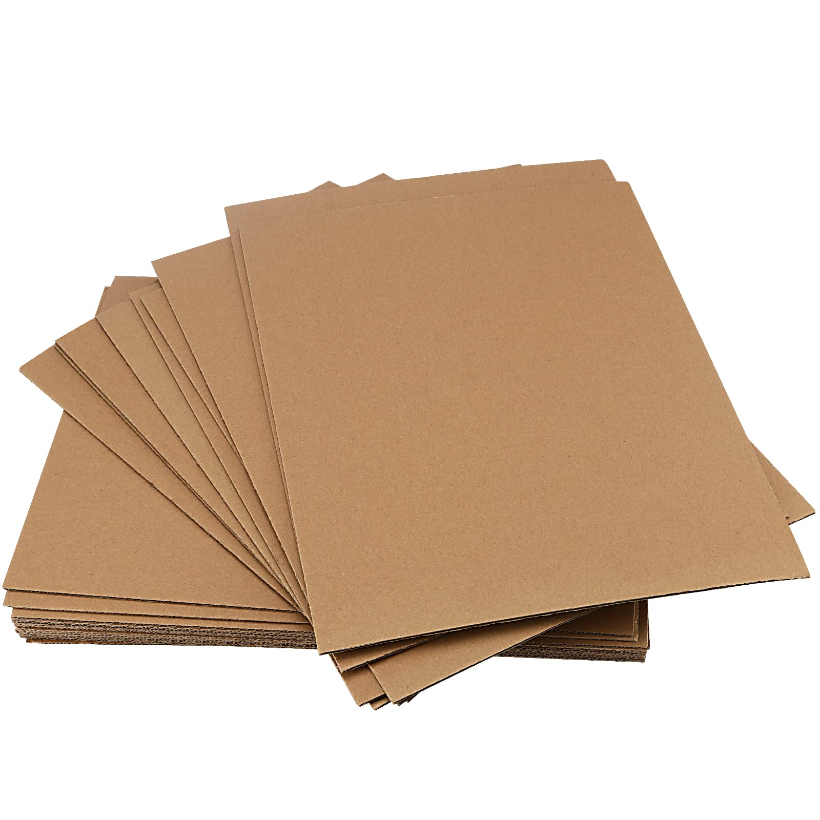Mua MUKLEI 100 Pack 12 x 9 Inch Corrugated Cardboard Sheets, 2mm Thick ...