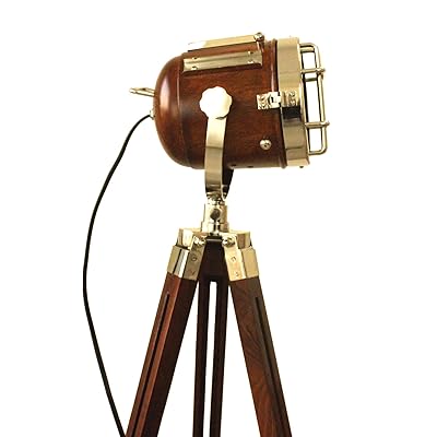 Buy Vintage Searchlight Marine Nautical Look Spotlight Retro Brown ...