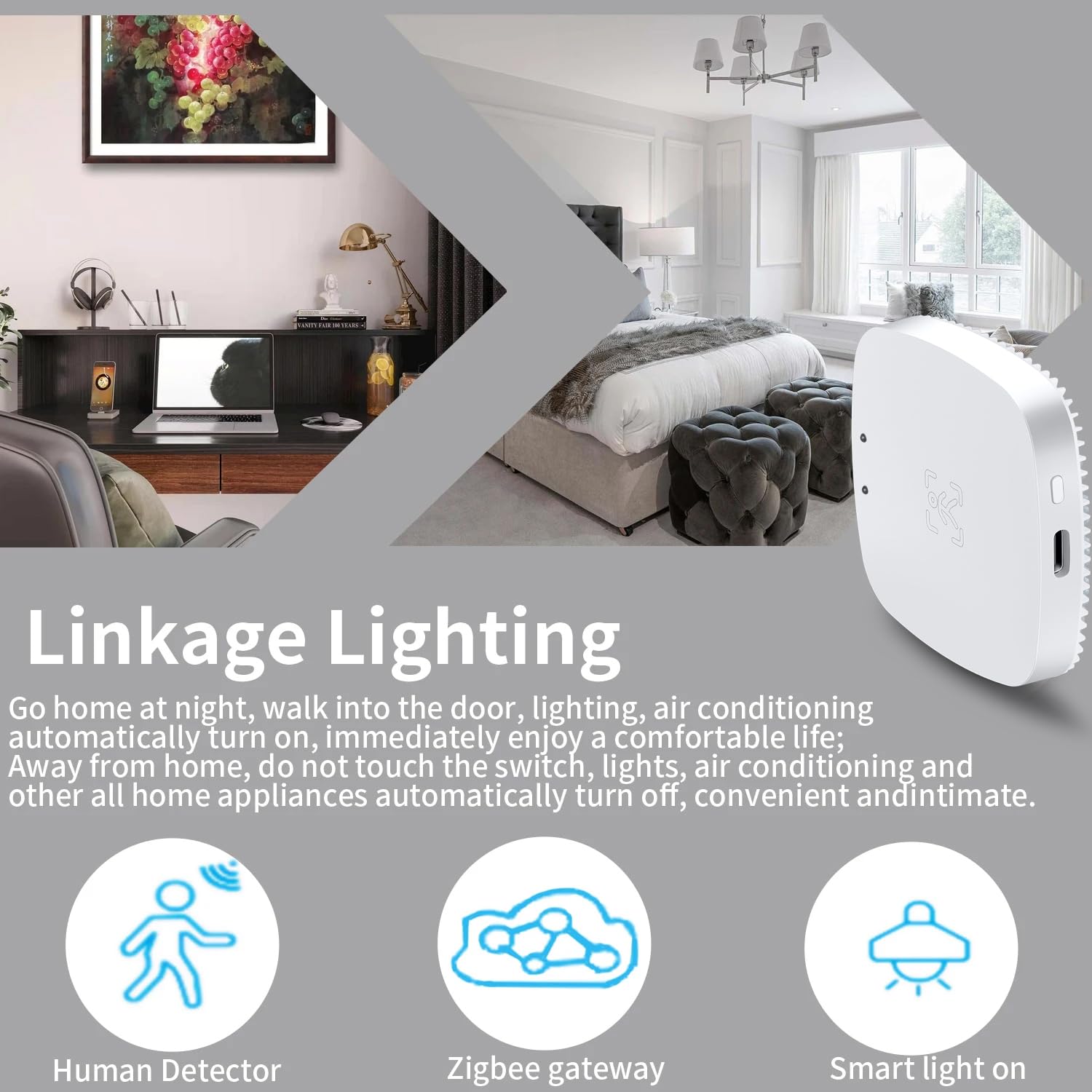 Mua MmWave Human Presence Sensor,WiFi Millimeter Wave Radar Detection ...