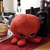 Amazon.com: Grumpy Baby Octopus - Adorable Super Soft Plush Stuffed ...