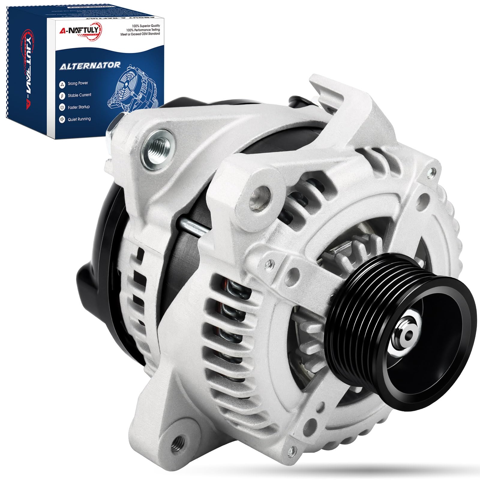A-NAFTULY Alternator Fits for Scion tC 2005-2010, Toyota Camry 04-06, Highlander 04-07, Solara ...