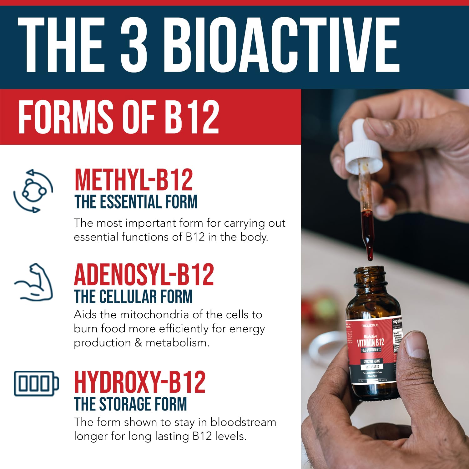 Mua BioActive Vitamin B12 1000 mcg | Contains 3 BioActive B12 Forms ...