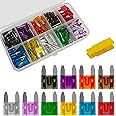 Amazon.com: SamWinGear 120PCS Mini Fuses Car Fuses Assortment Kit, Auto Blade Fuse Kit with ...