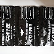 Colombian Brew Pure Instant Coffee Sachets, Pack of 180: Amazon.in ...