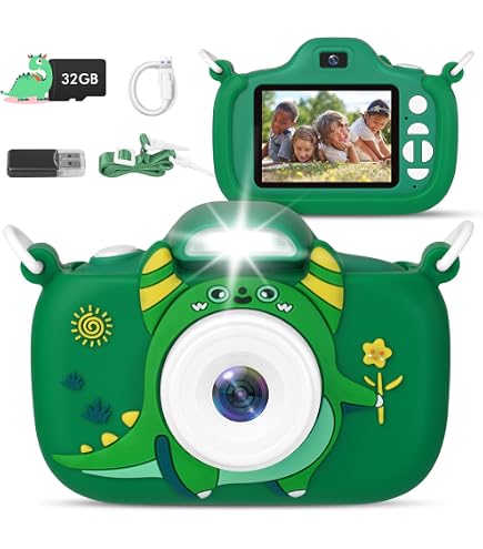 Kids Polaroid Camera TEKFUN Magic Wand Camera For Kids - 1080P HD With ...