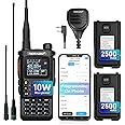 Amazon.com: (2nd Generation) TIDRADIO 10W HighPower Ham Radio Handheld (TD-H8) with APP Wireless ...
