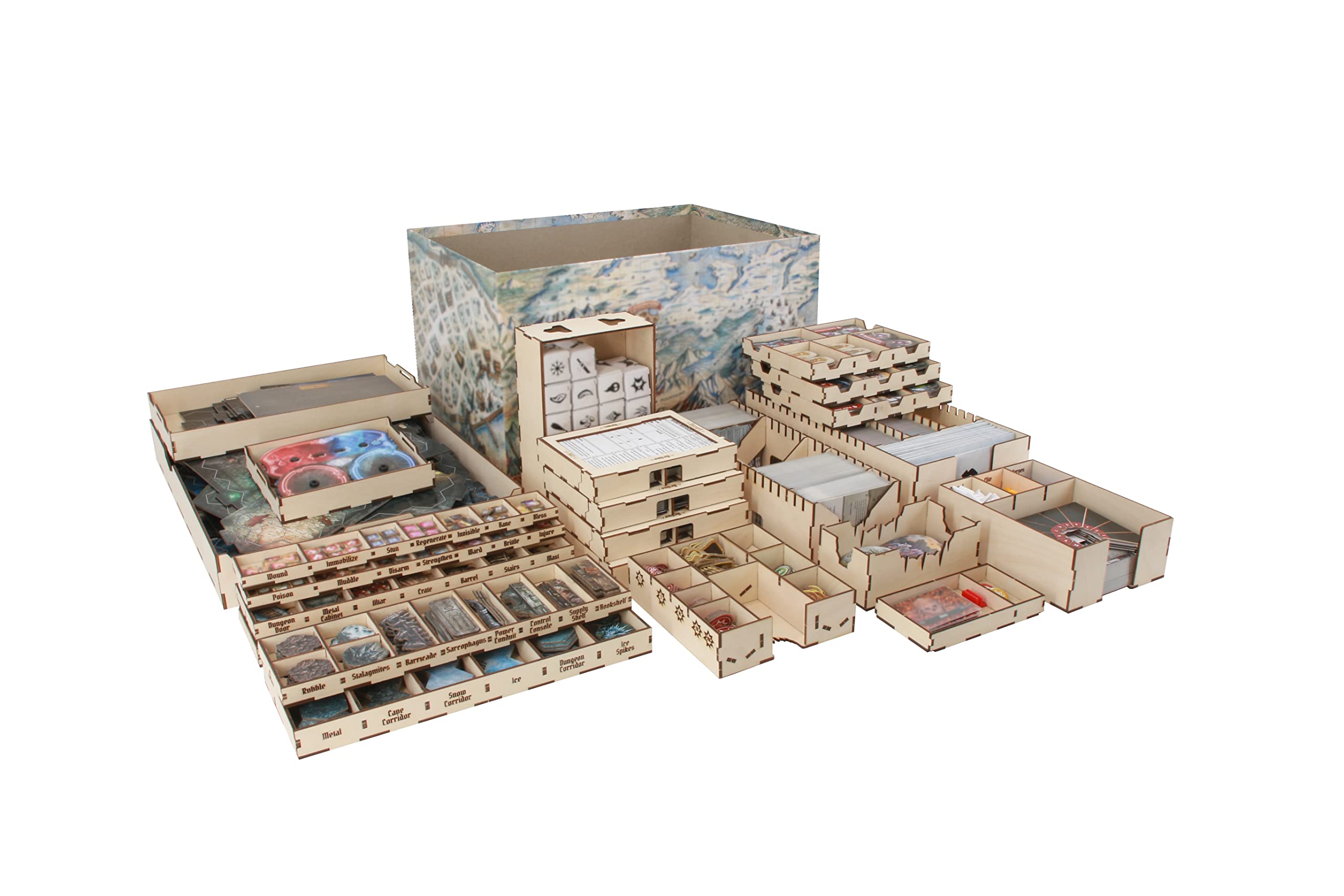 Mua The Broken Token Frosthaven Compatible Game Organizer - Monster ...