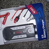 Bosch C3 Battery Charger: Amazon.in: Car & Motorbike