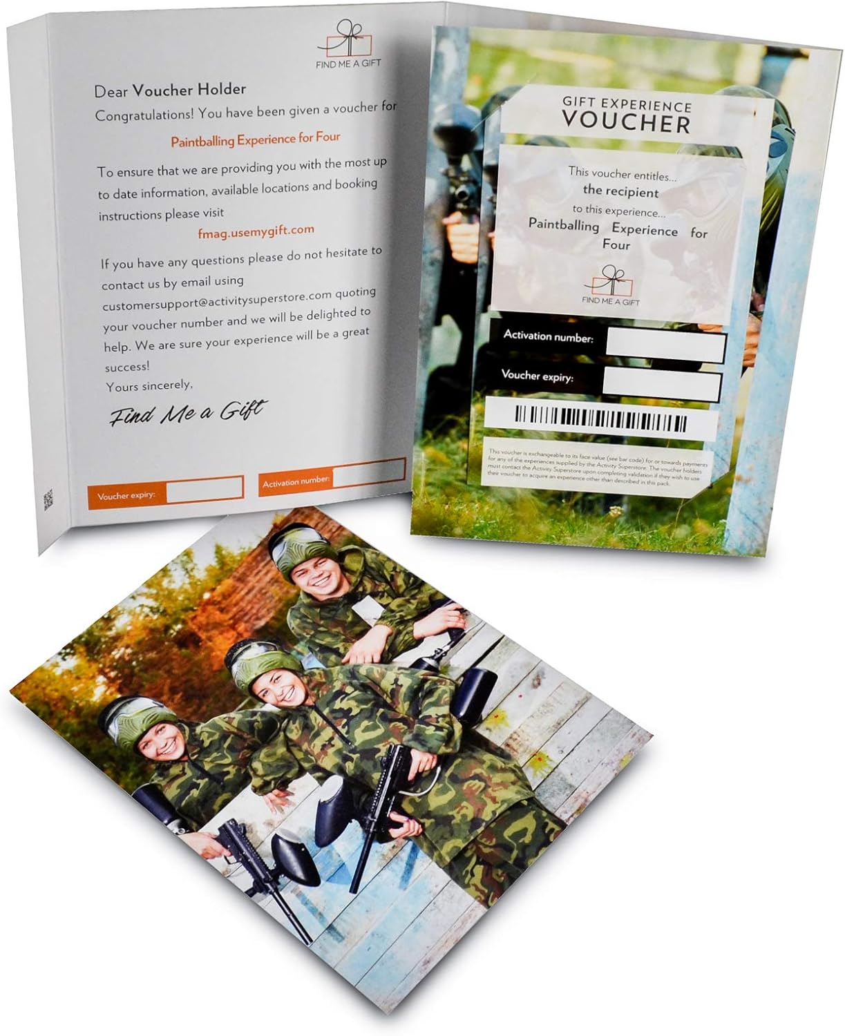 Activity Superstore Gift Experience – Paintballing for Four Experience ...