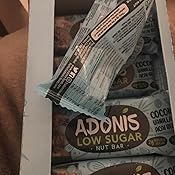 Adonis Keto Bar | Coconut Vanilla Snack Bars | 100% Natural Nut Snacks ...