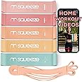 Squeeze Resistance Bands for Women, Booty Bands, Exercise Loop Bands ...