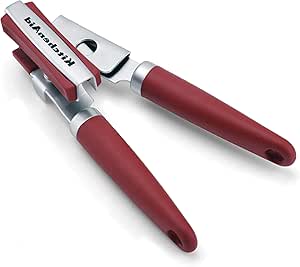 Amazon.com: KitchenAid Gourmet Soft Grip Can Opener with Magnet, Red ...