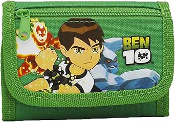 Amazon.com: Ben 10 Wallet - Kid Trifold Wallet (Green) : Sports & Outdoors