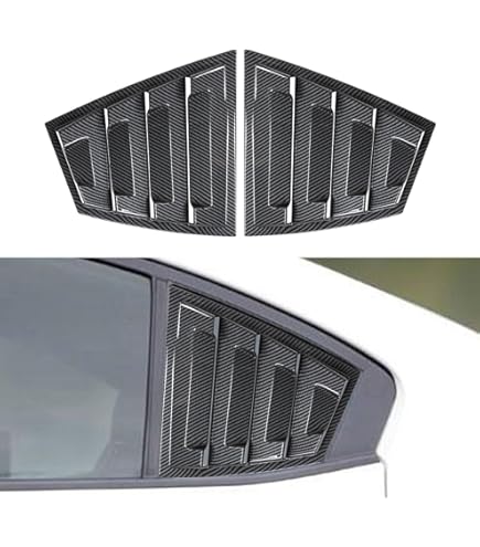 Sti 2016 JPEGU Rear Side Window Louvers For Subaru WRX STI VB 2022 2023 ...