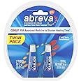 Amazon.com: Abreva Docosanol 1 Percent Cream Cold Sore Treatment, Fever ...