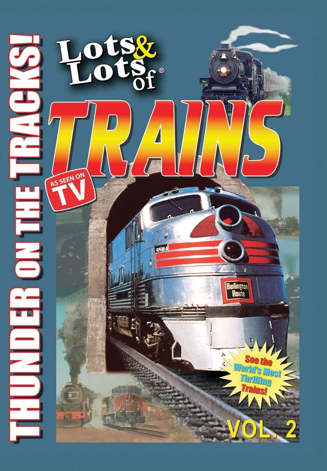 Lots and Lots of Trains Vol. 2 - Thunder on the Tracks!: Amazon.ca ...