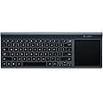 Amazon.com: Logitech Wireless All-In-One Keyboard TK820 with Built-In ...