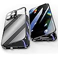 Amazon.com: Jonwelsy Anti Peeping Case for iPhone 15 Pro (6.1"), 360 Degree Front and Back ...