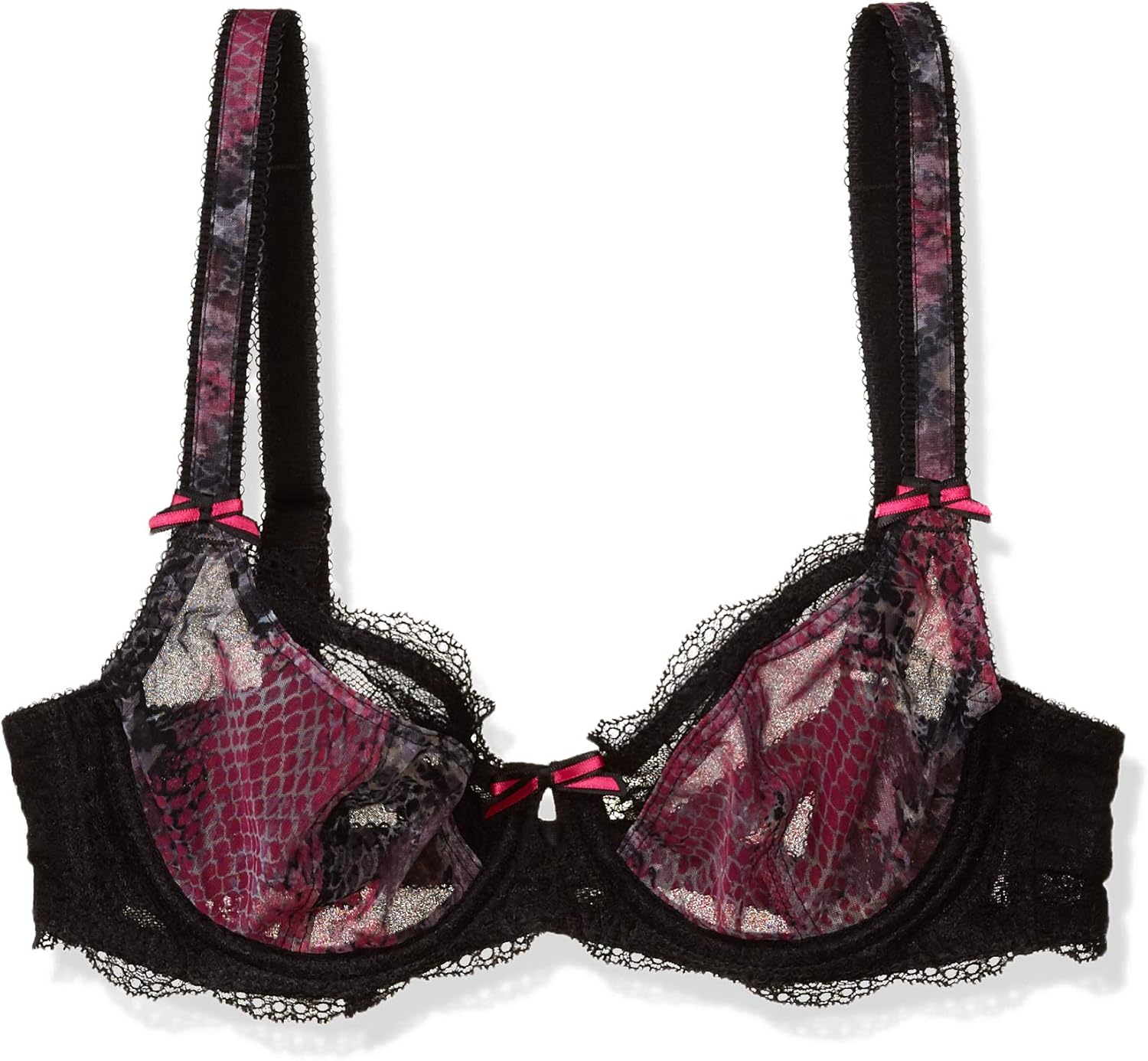 Freya Damen Rebel Bügel-BH Balcony-BH - Rot - 65D: Amazon.de: Bekleidung