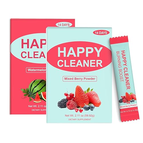 Happy Cleaner Probiotic Prebiotic Powder - Watermelon Berry Blend ...