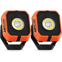 Anylight Led Work Light with 4 Modes,1200LM Portable COB Magnetic Light,3350mAh Recharge ...