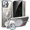 Amazon.com: YUNHUASM[Camera Invisible Stand & Slide Pop-up Lock Magnetic Privacy Case for iPhone ...
