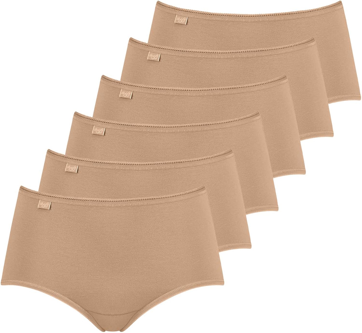Sloggi Damen Slips 24/7 Microfibre Midi Slip 83010180847 6er Pack ...