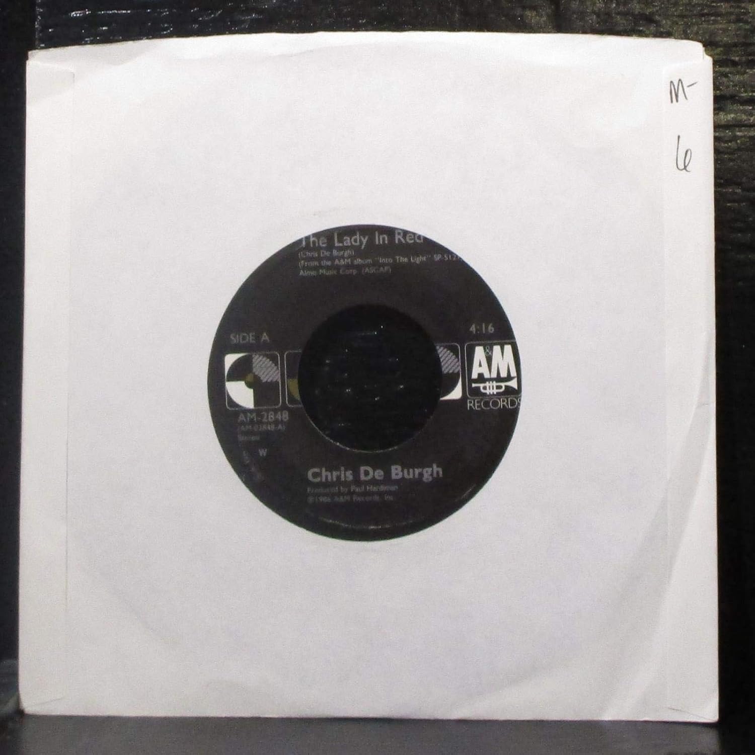 The Lady In Red [Vinyl Single 7'']: Amazon.co.uk: CDs & Vinyl
