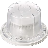 Leviton 9850-LED LED Ceiling Lamp Holder with 10W Bulb Guard, 1 Count ...