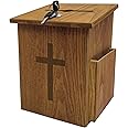 Amazon.com : FixtureDisplays® Box, Church Collection Donation Charity w ...