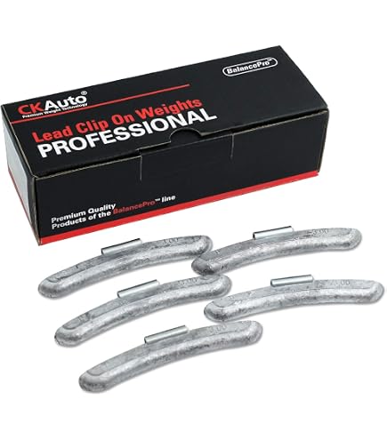 Tire Balance Weights EZISOE MC-Series Zinc Clip On Wheel Weights ...